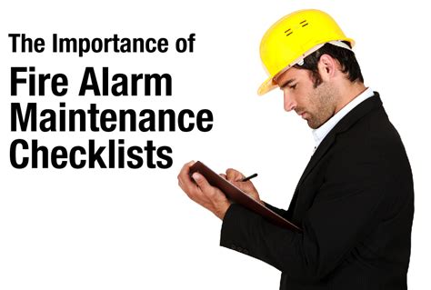 Fire Alarm System Maintenance Checklist As Per Nfpa At Zane Onus Blog