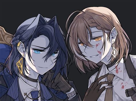 Ouro Kronii And Nanashi Mumei Hololive And More Drawn By Clipe Danbooru