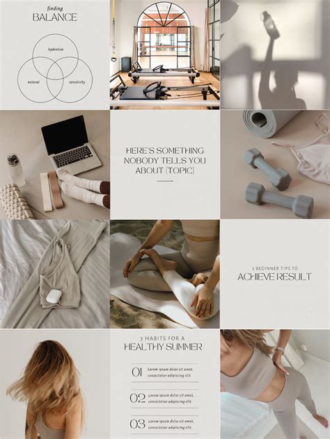 Instagram Wellness Templates Canva 2025 Designs Artofit