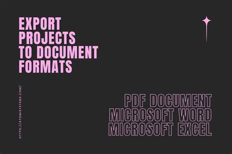 Export Projects To Document Formats In Activepresenter 9