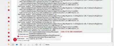 Ios Xcode Changed Other Linker Flag And Now Have Clang Error Stack Overflow