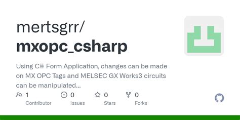 Github Mertsgrr Mxopc Csharp Using C Form Application Changes Can Be Made On Mx Opc Tags
