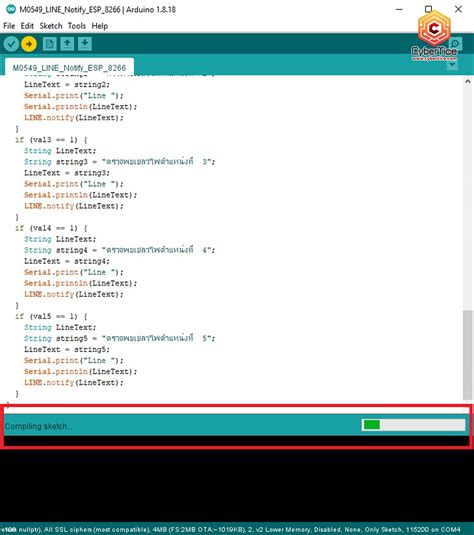 สอนใช้งาน Esp8266 เซ็นเซอร์ตรวจจับเปลวไฟ สัญญาณเตือนไฟไหม้ แจ้งเตือนผ่าน Line ขาย Arduino