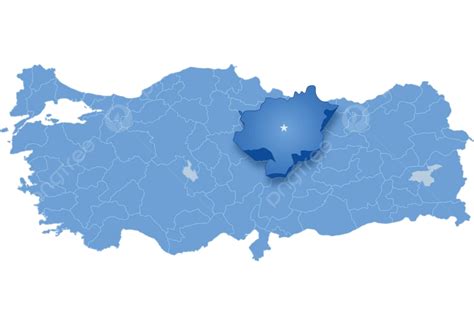 Map Of Turkeysivas Mapping Geographical White Background Vector Mapping Geographical White