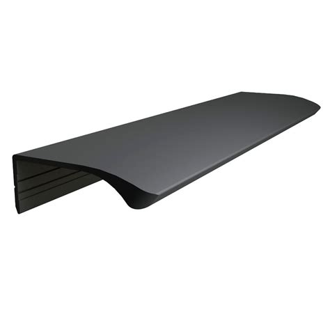 Puxador Luna Sobrepor Rm 414 100mm Titânio Fosco Rometal Floresta