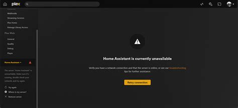 Home Assistant Community Add On Plex Media Server Home Assistant Os Home Assistant Community