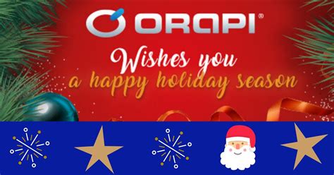Orapi Applied On Linkedin Happyholliday Orapiapplied Chemicals Industrial Orapi Christmas