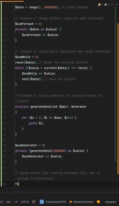 Why Does Foreach Use More Memory In Php Foreach Vs While In Php Which Loop Wins Youtube