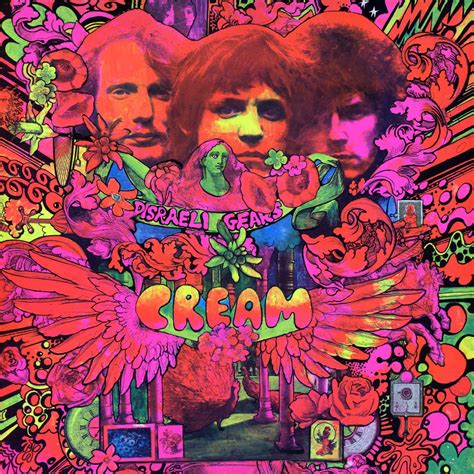 Disraeli Gears Cream Album Art Rock Album Covers Album Cover Art
