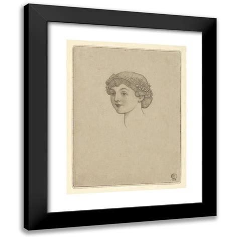 Ernest Haskell 12x14 Black Modern Framed Museum Art Print Titled