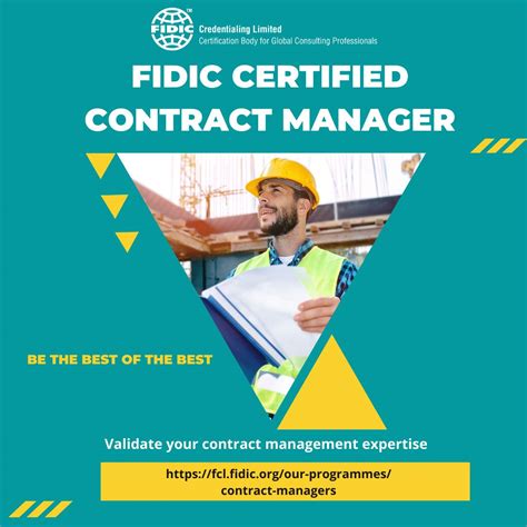 Fidic Construction Engineering Contractmanagement Fclcertified Contractors Infrastructure