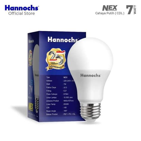 Promo Hannochs Lampu Led Nex Watt Cdl Putih Diskon Di Seller Indohome Mart Official
