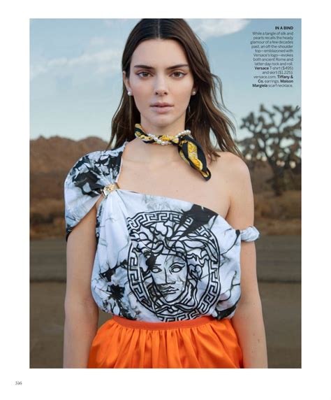 Kendall Jenner Vogue Us March 2020 Issue • Celebmafia