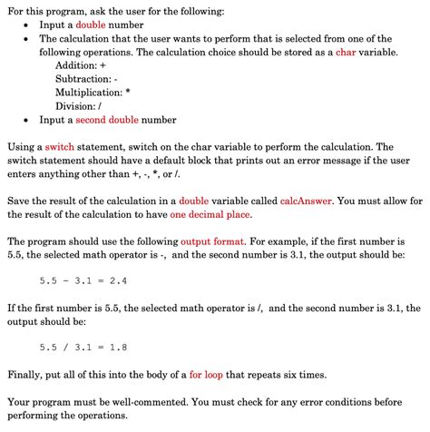 Solved For This Program Ask The User For The Following