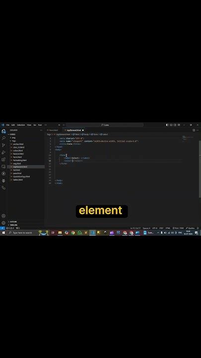 Forms In Html Part3 Input Label Select Datalist Option Optgroup Textarea Fieldset