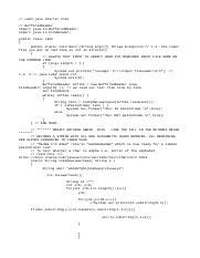 Lab2 Java Lab2 Java Starter File BufferedReader Import Java Io