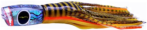 Black Bart Mini 1656 Angled Trolling Lure Yellow Tiger Gold Dot
