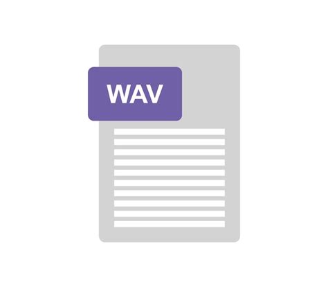 Premium Vector Wav Files