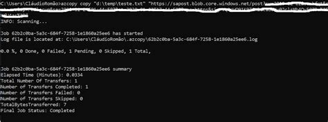 Transferindo Arquivos Locais Para Uma Storage Account Com O Azcopy Cloudmotion