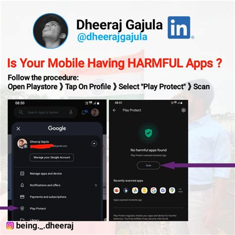dheeraj gajula on linkedin beaware