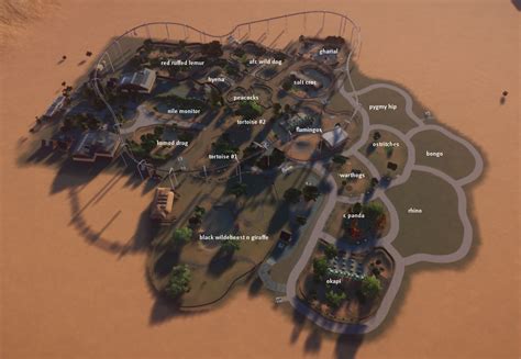 Planet Zoo Starting Layout Milobucket