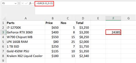 7 Best Ways To Sum A Column In Microsoft Excel How To Excel