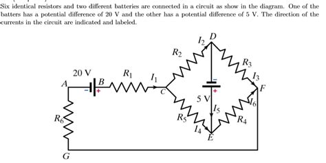 Solved A Write Down The Node Rule Equations Involving