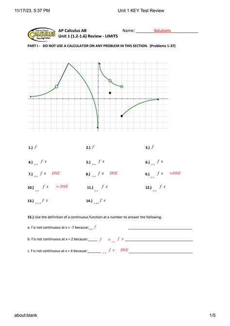 Solution Unit 1 Key Test Review Ap Physics 1 Algebra Based