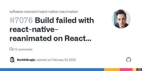 Build Failed With React Native Reanimated On React Native 0780