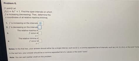 solved problem 3 1 point let f x x4 9x 2x 8
