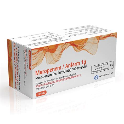 Meropenem Anfarm 1g Sk Pharma