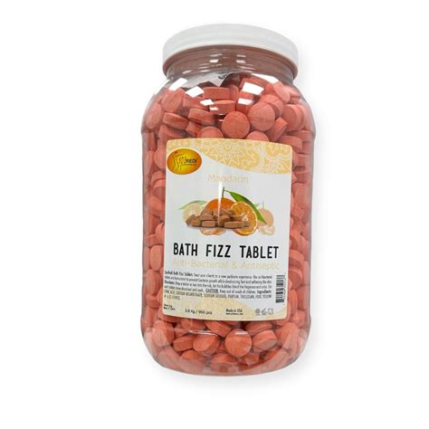 Bath Fizz Tablets סבון דטוקס לרגליים מנדרין 950 יח טופנייל