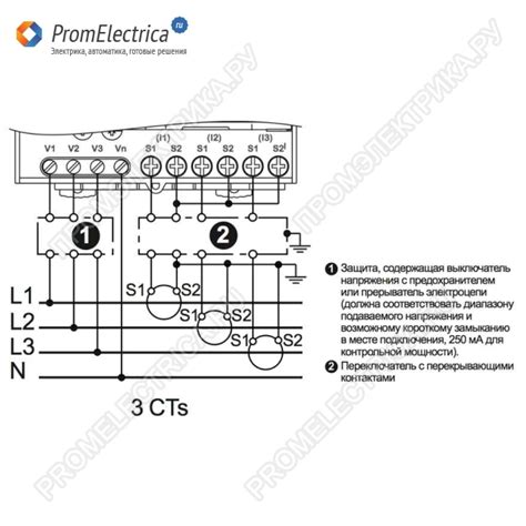 Купить Metsepm3210 Измеритель мощности напряжения и тока на дин рейку