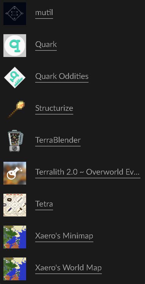 Can Someone Please Make A Modpack That I Can Download On The Curseforge App With These Mods
