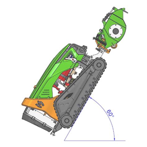 Lv600 Pro Large Remote Controlled Mower — Greenclimber