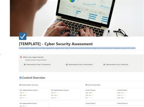 Cyber Security Assessment Template Built In Notion