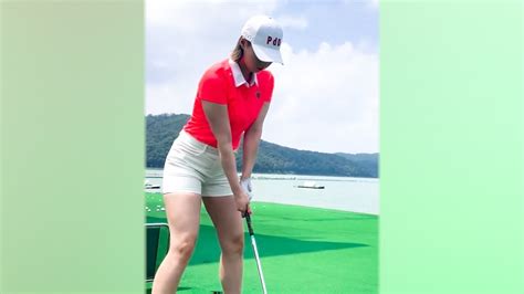 Klpga 프로 노주영 미녀골퍼의 파워골프스윙~ Youtube