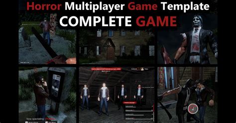 Horror Multiplayer Game Template Systems Unity Asset Store