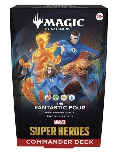 Magic The Gathering Marvel Super Heroes Commander Decks Inglés