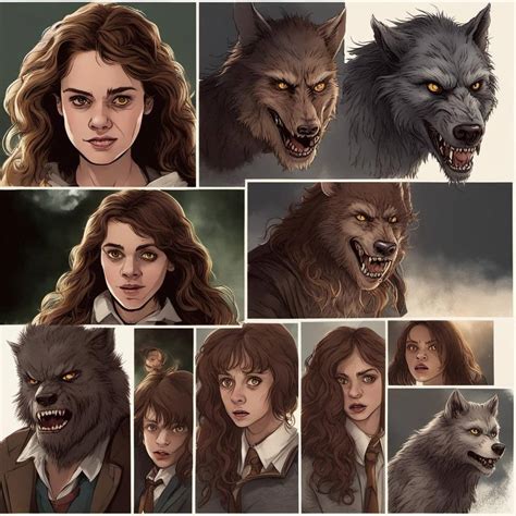 Hermione Granger Werewolf Transformation By Dvy2 On Deviantart