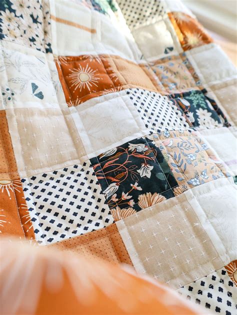 Free Patchwork Squares Quilt Pattern Artofit
