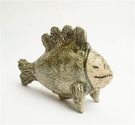 Оригінальна керамічна статуетка ′рибка′ — ціна 296 грн у каталозі Статуетки Купити товари для