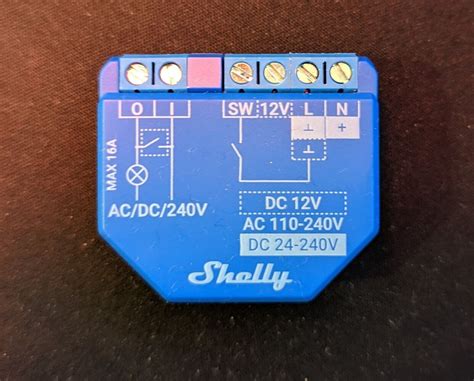 Shelly Plus 1 Flashing And Setup Guide Tutorial Esphome Home Assistant Community