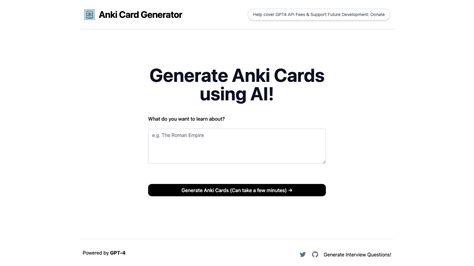 Anki Card Generator