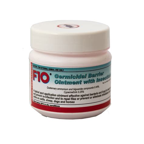F10 Germicidal Barrier Ointment With Insecticide 500g 2 F10 Products