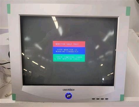 Emachines 786n 17 Crt Computer Monitor Eview 17f3 Gaming Color