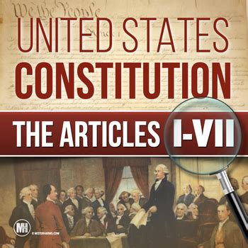 Articles Of The Constitution A Primary Source Analysis On The 7 Articles