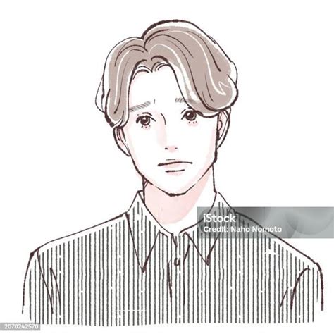 남성과 소년을 위한 일러스트레이션 소재 세트 그리기에 대한 스톡 벡터 아트 및 기타 이미지 그리기 낙서 드로잉 남성