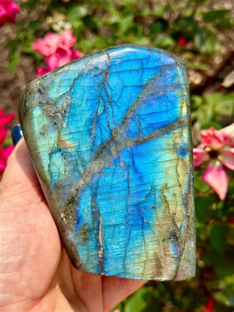 Flashy Labradorite Crystal Freeform New Moon Beginnings