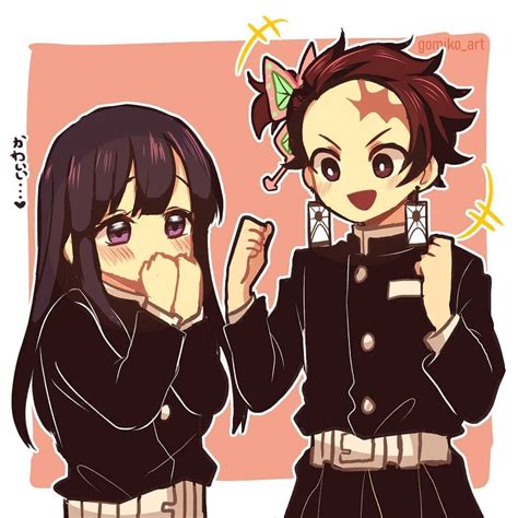 Pin By Goldengirl On Tanjiro And Kanao Anime Demon Anime Chibi Slayer